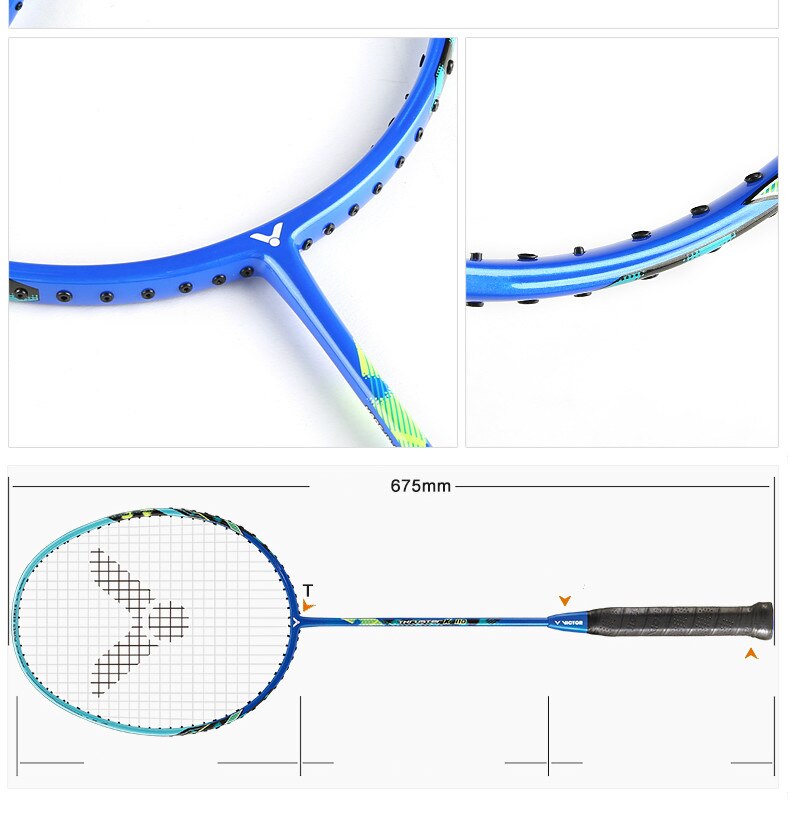 Echt Victor Pro Boegschroef K 110 Carbon Badminton... – Vicedeal