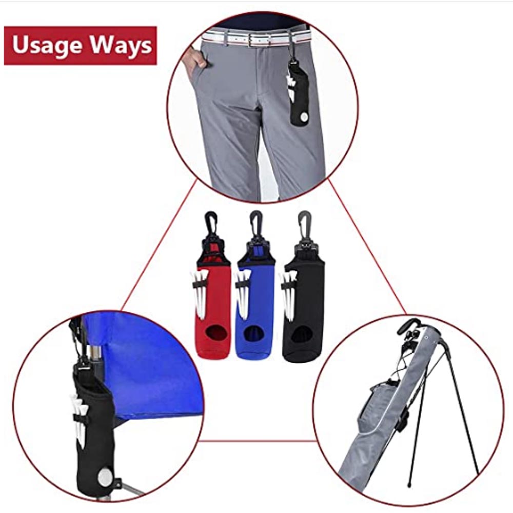 1Pcs Golf Ballen Carrier Bag Golfbal Houder Golfta... – Grandado