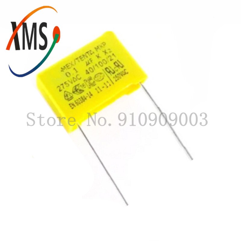 20pcs 100nF capacitor X2 capacitor 275VAC Pitch 10... – Grandado
