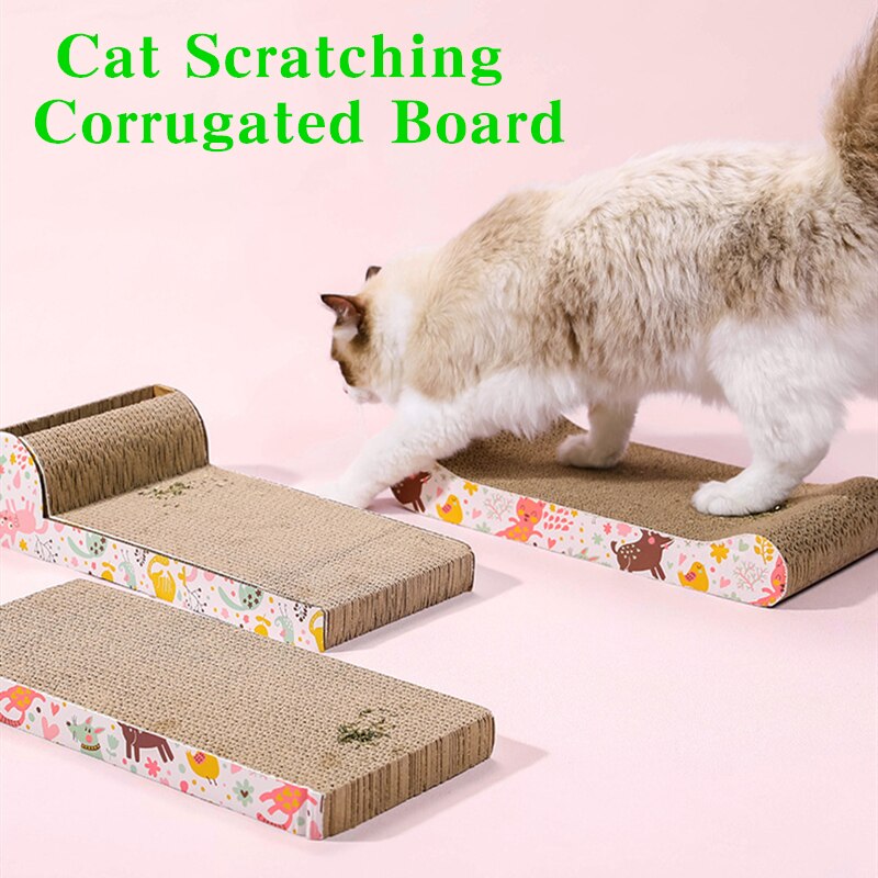 Corrugated Cat Scratch Board Pad Grinding Nails In... – Grandado