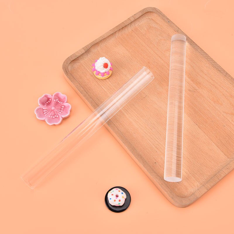 Polymer Clay Crafts Acrylic Roller Hollow Rolling ... – Vicedeal