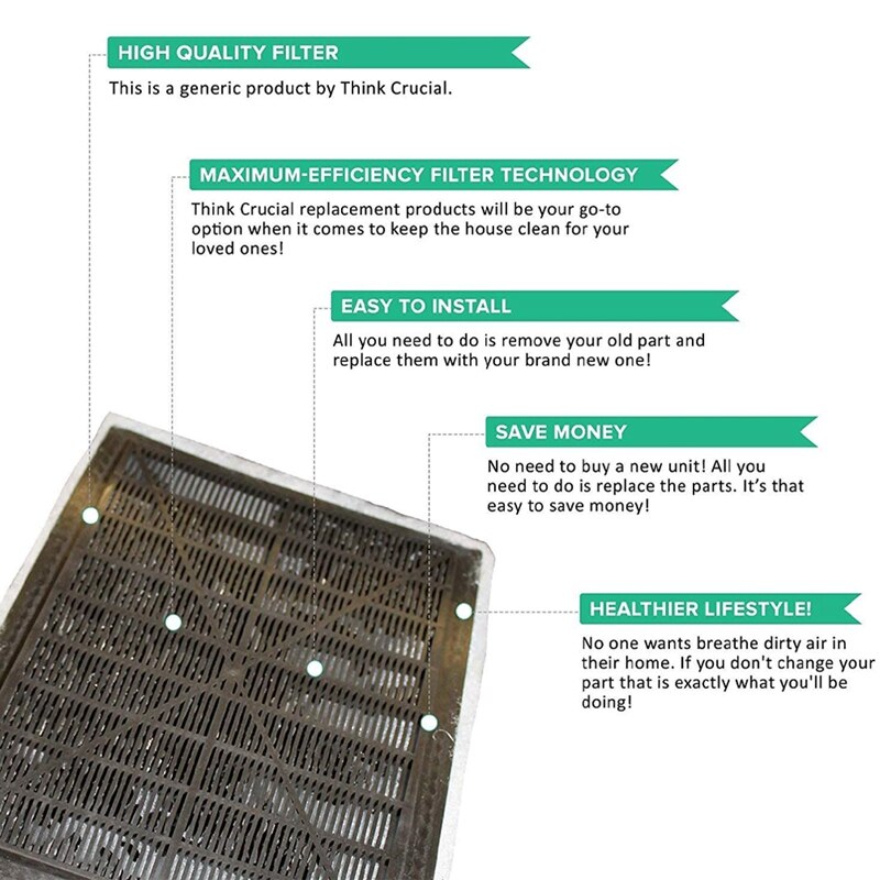 12 Pack Aquarium Filter Replacement Parts for Aqua... – Grandado