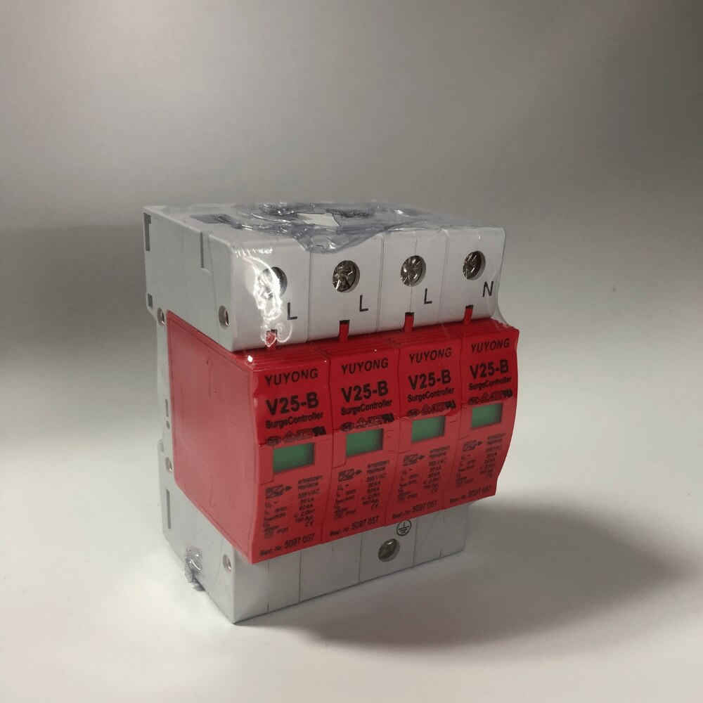 4P SPD 420V 30KA~60KA House Surge Protector Protec... – Grandado