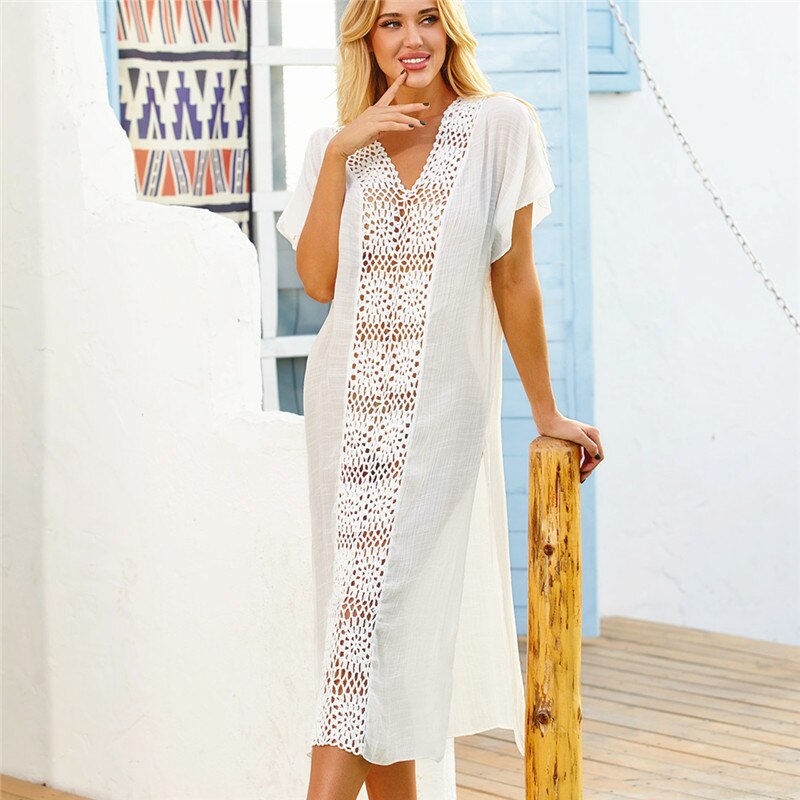 Long Beach Coverups for Women Swimwear Cover Up Fr... – Grandado