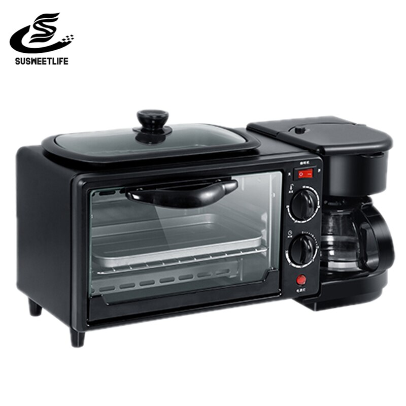 Máquina de desayuno eléctrica 3 en 1, cafetera mul... – Grandado