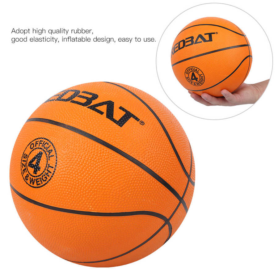 Official Size 4 Basketball Hoop Elastic Rubber Bas... – Grandado