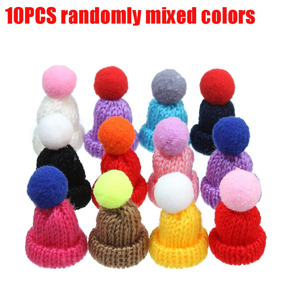 10-50 Stuks Mini Pompon Hoeden Handgemaakte Kleine... – Vicedeal