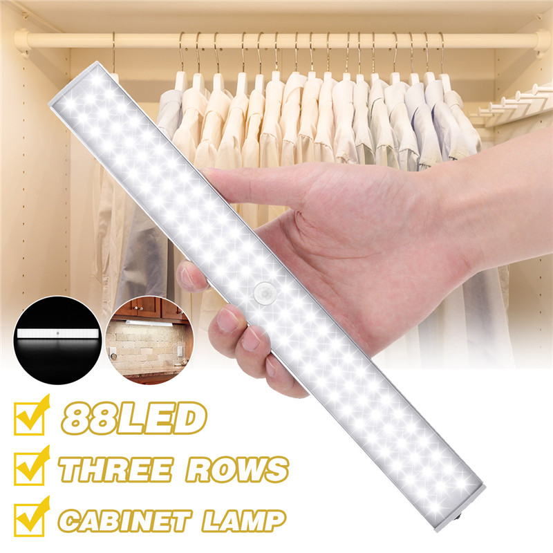 LED Cabinet Lamps USB Rechargeable 88LED Night Lig... – Grandado