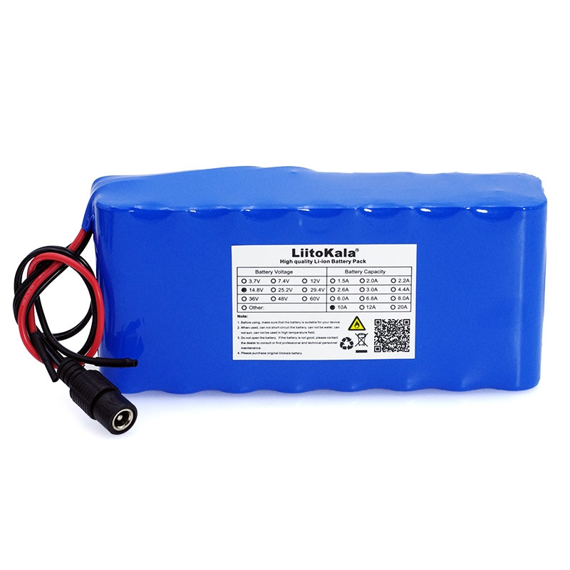 LiitoKala 14.8V 10Ah 18650 li-iom battery pack nig... – Grandado