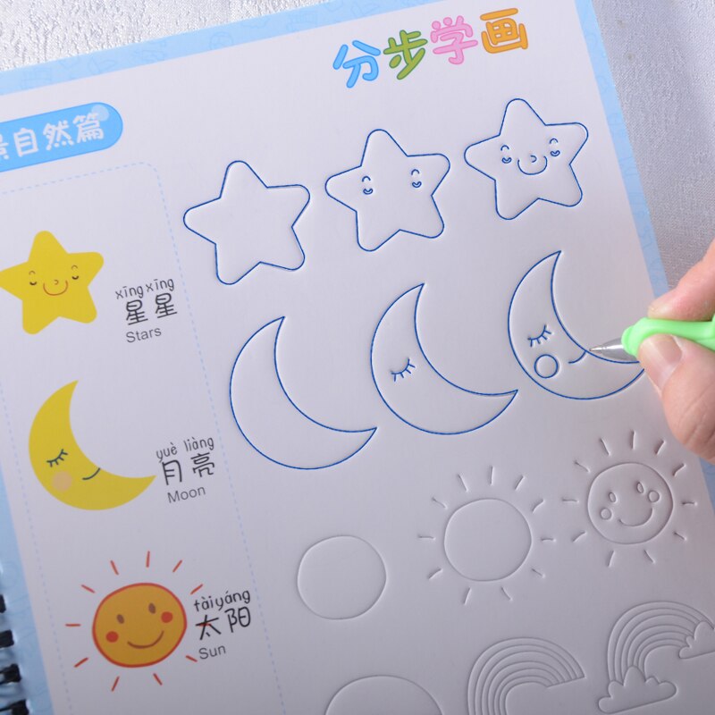 Painting Kids Drawing Book Cognitive Animal Fruit ... – Grandado