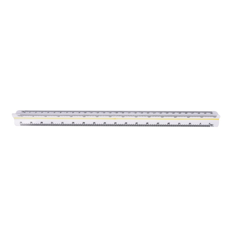 300mm 1:100~1:500Triangular Metric Scale Ruler For... – Grandado