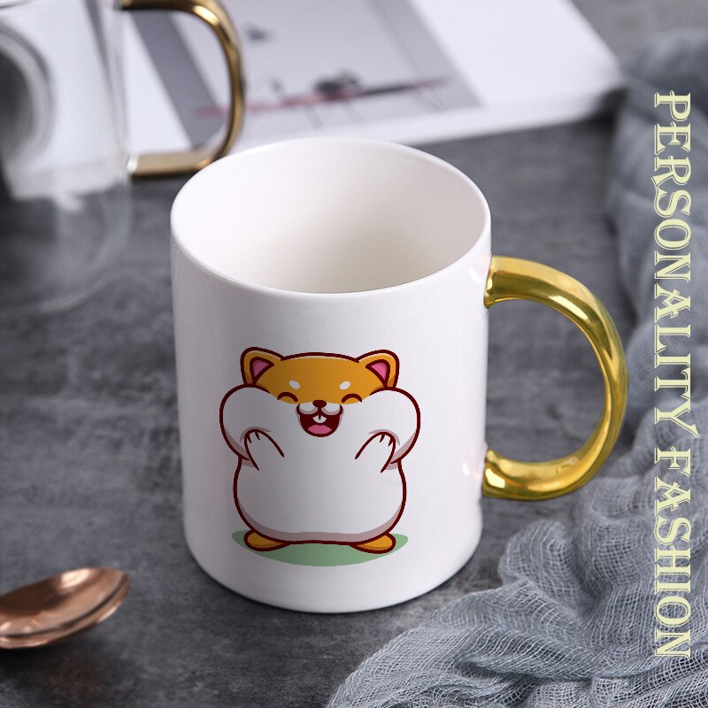 Creatieve Leuke Hamster Mok, Elegante Minimalistis... – Grandado