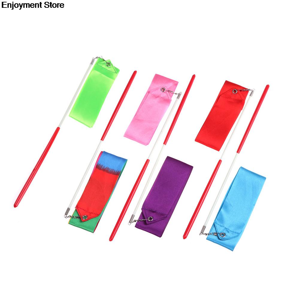 1Pc 2M Art Gymnastiek Ballet Streamer Twirling Rod... – Vicedeal
