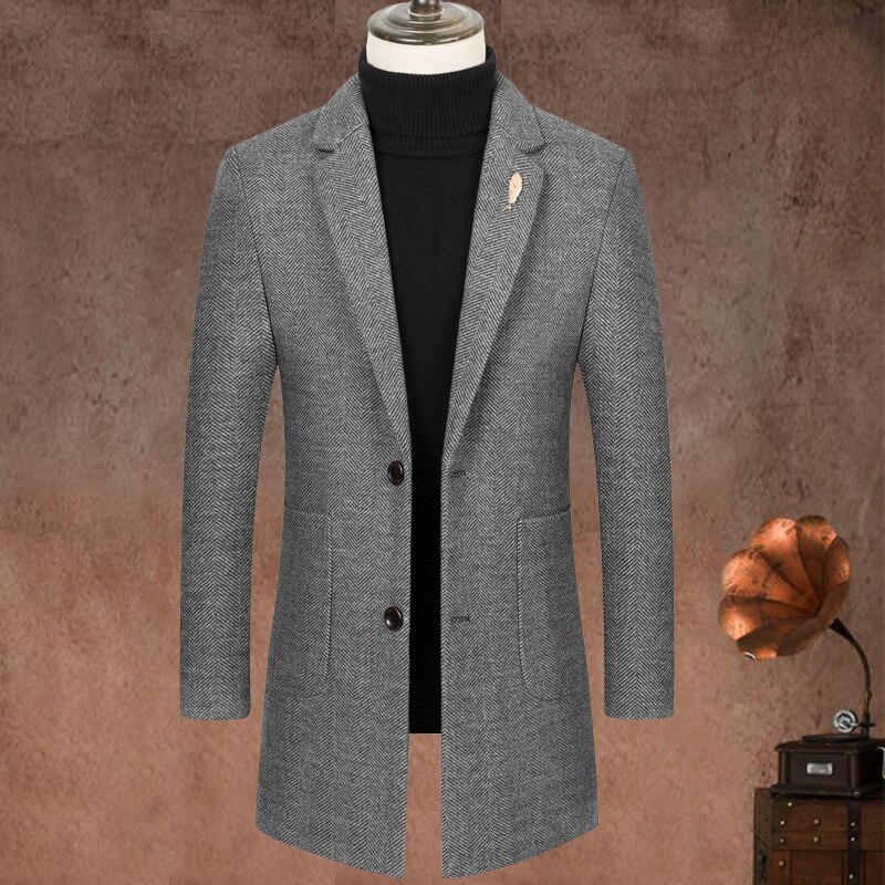 BOLUBAO Men Wool Blends Coats Brand Men's Casu... – Grandado