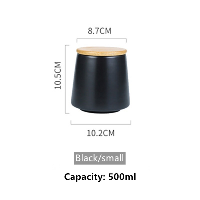 Nordic Multigrain Storage Ceramic Tank Tea Caddy C... – Vicedeal