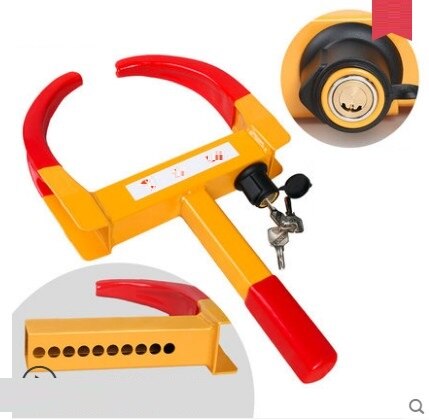 Car tyre lock sedan tire clamp lock anti-theft aut... – Grandado