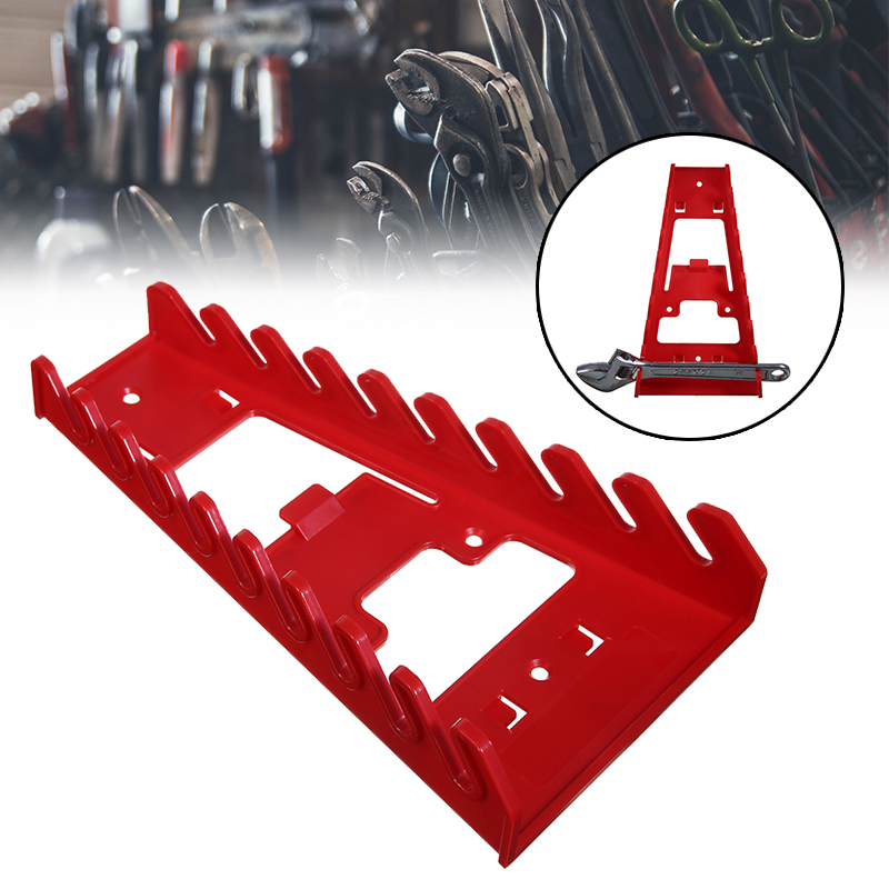 9 Slots Plastic Sleutels Rack Wall Mounted Spanner... – Vicedeal