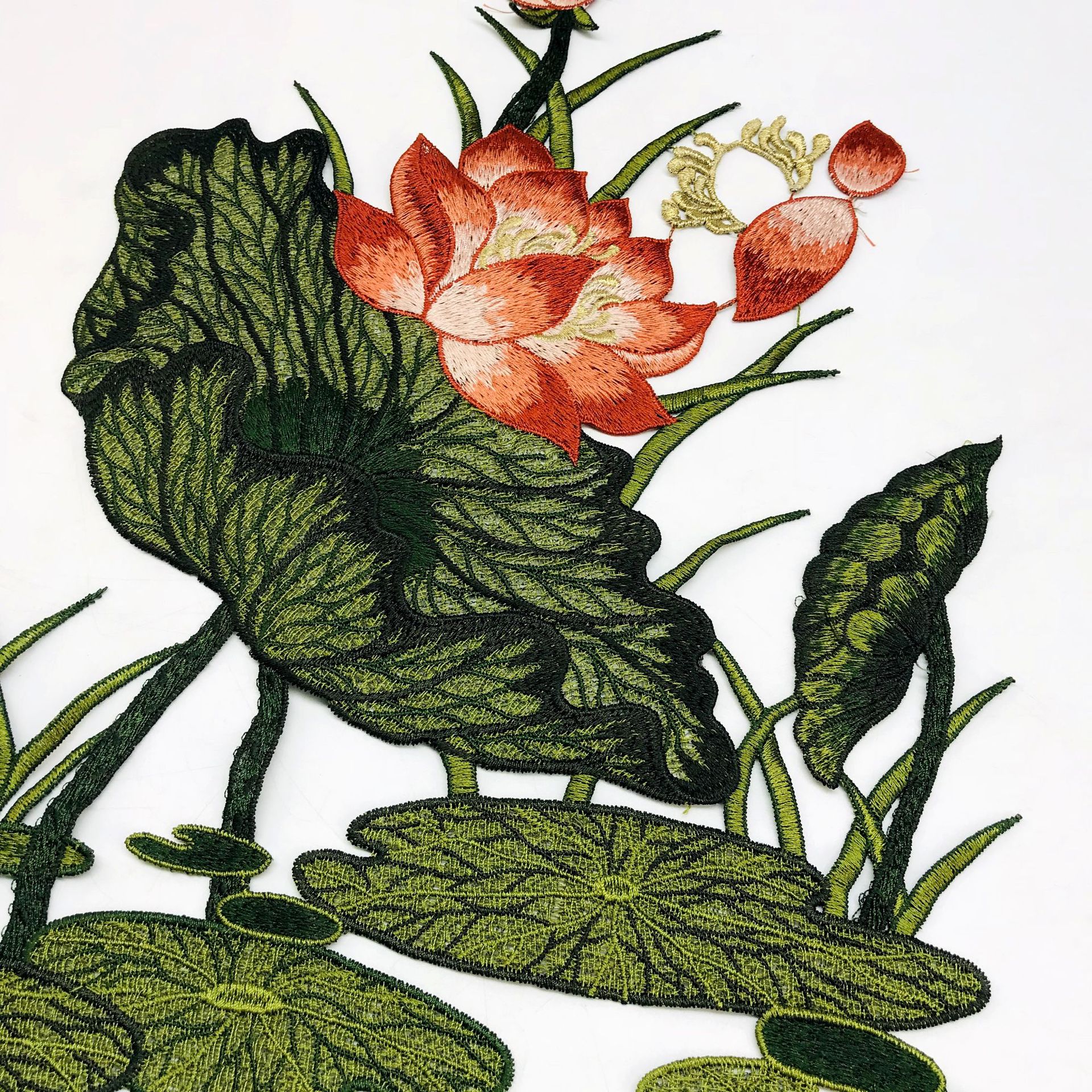 mode DIY applique Water oplosbare borduurwerk kost... – Vicedeal