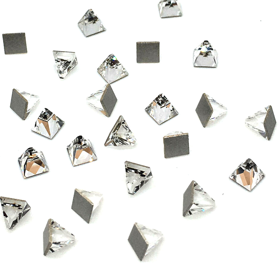 100PCS Square Spike Shape 4mm Mix Color Clear And ... – Grandado