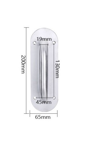 2Pcs/Lot Stainless Steel Face Mount Door Pull Push... – Grandado