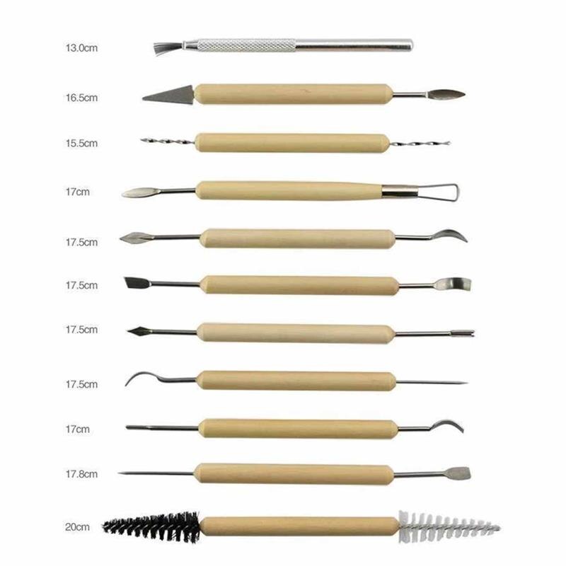 11 Pcs Arts Crafts Clay Sculpting Tools Set Modeli... – Grandado