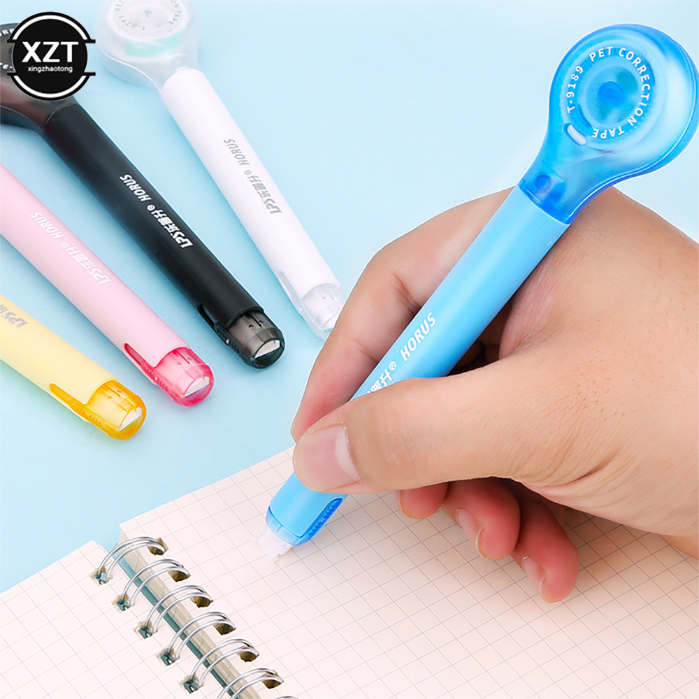 Pen Shape Correction Tape Cute Colorful Corrector ... – Vicedeal
