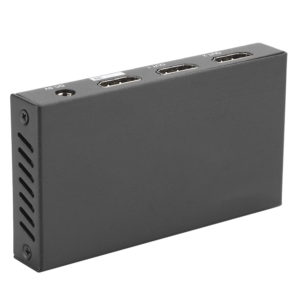 1x2 4K 18Gbps HDMI Splitter Video Adapter Switcher... – Grandado