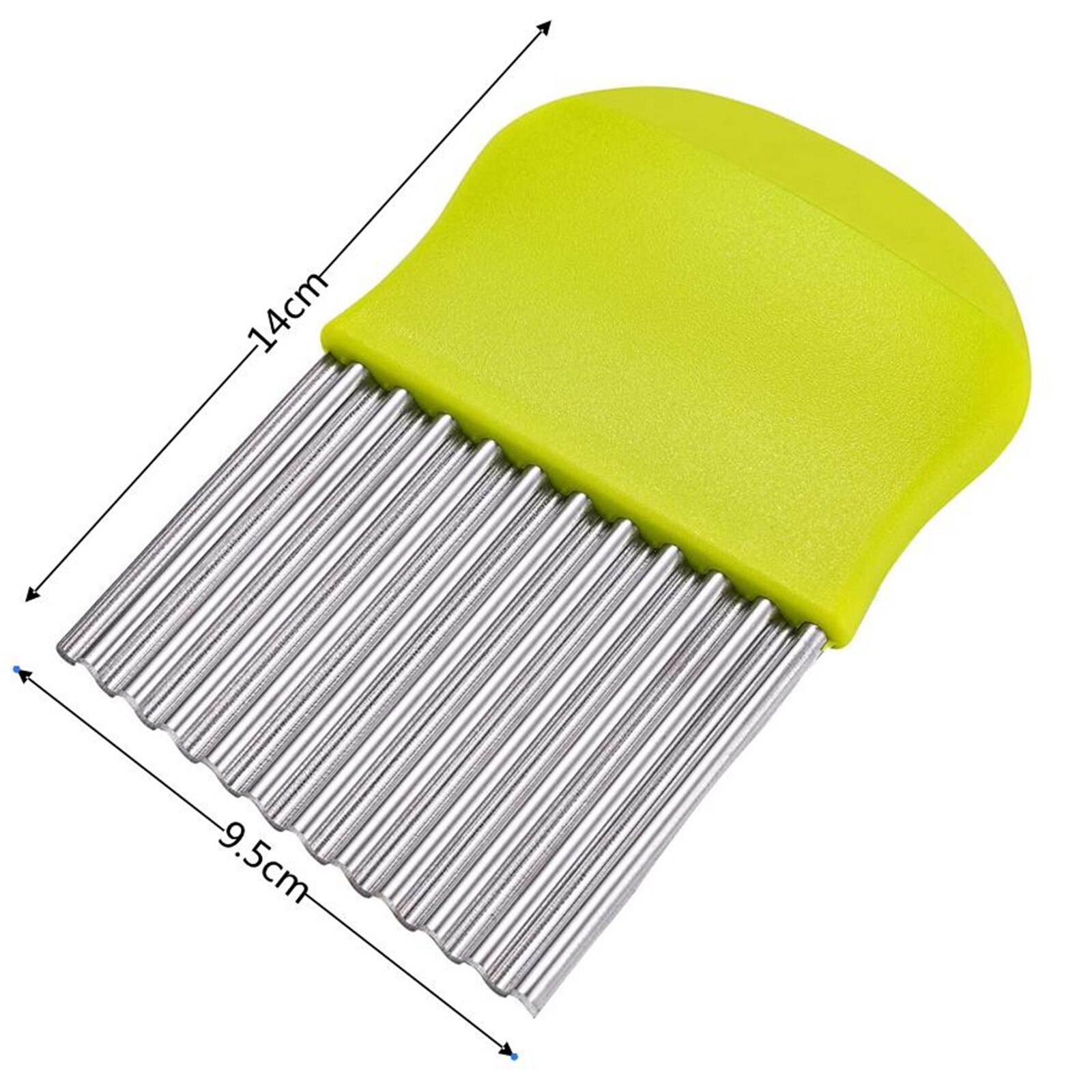 Potato Slicer Wavy Edged Tool Stainless Steel Kitc... – Grandado