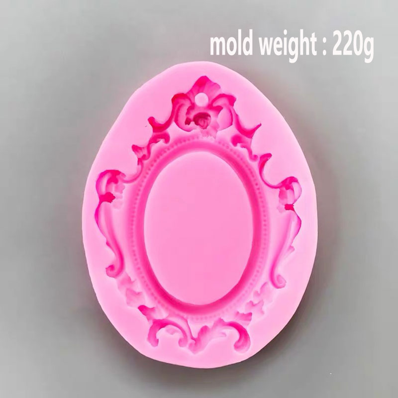 Silicone mold for gypsum European large frame Two ... – Grandado