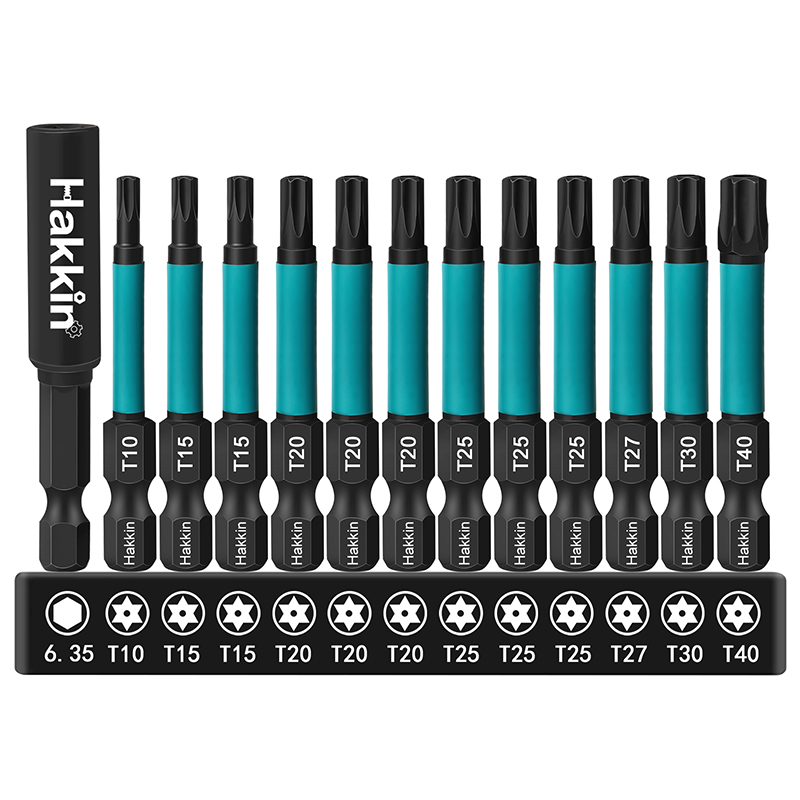 13Pcs 55mm Torx Bit Set with Bit Holder Security T... – Grandado