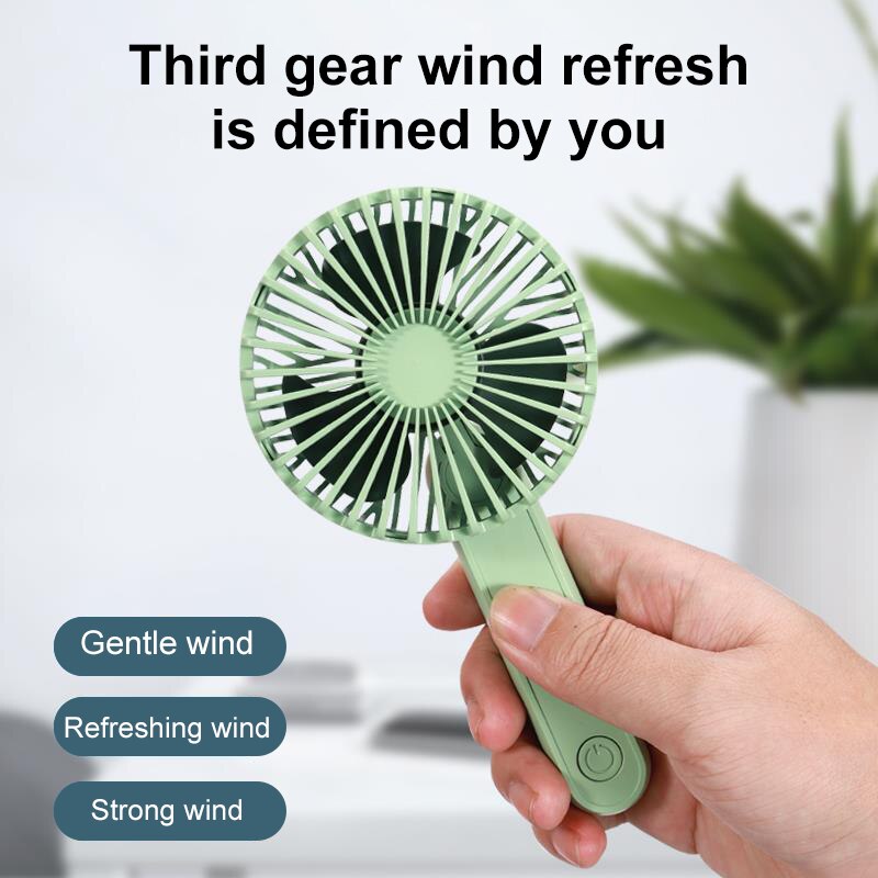 USB Rechargeable Small Cooling Fan Mini USB Desk F... – Vicedeal