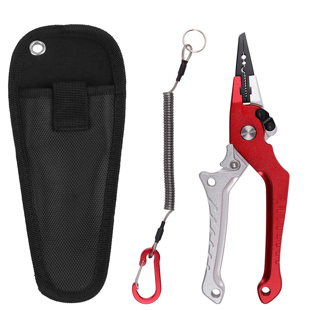 Fishing Plier Scissor Crimper Sleeves Tool Kit Wit... – Grandado