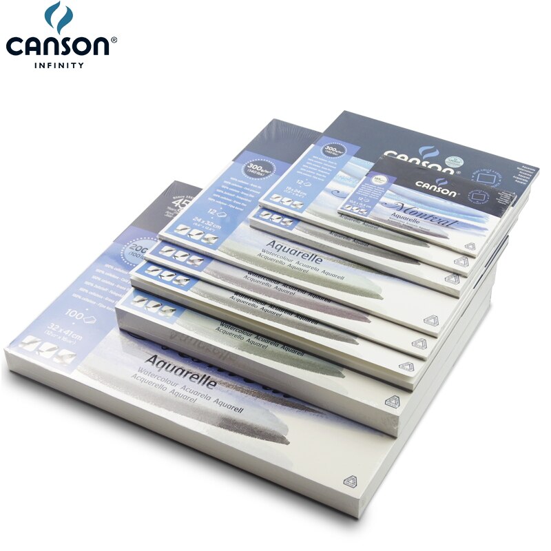 Canson Montval Aquarelle Watercolor Paper 300g 12 ... – Grandado