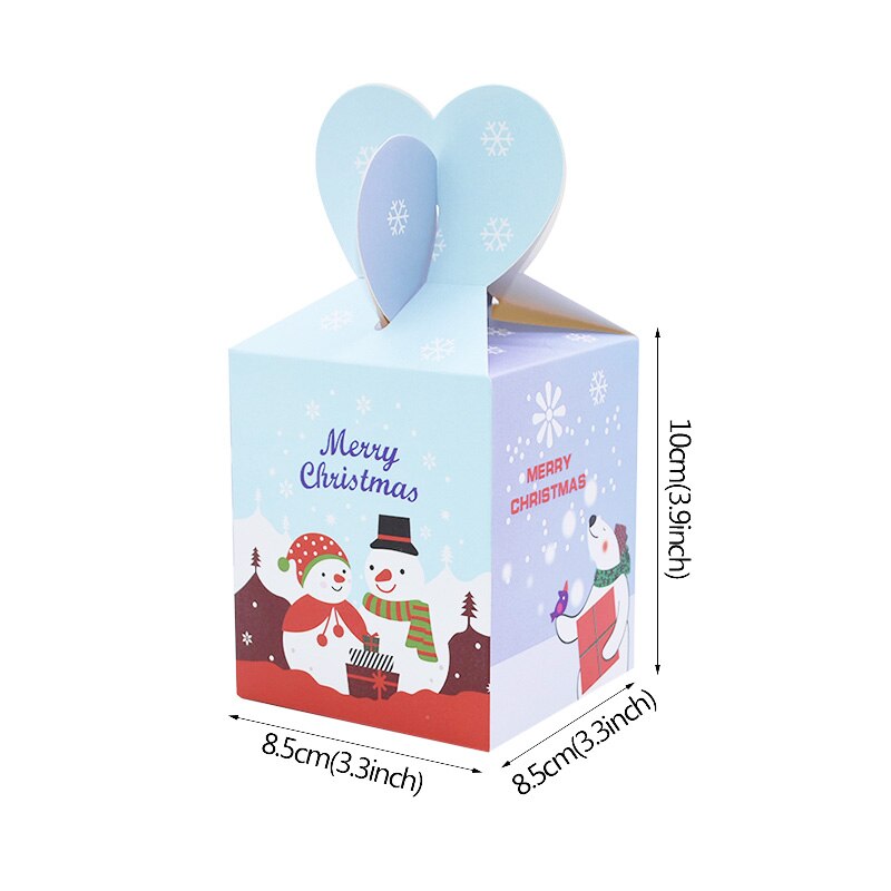 5pcs Christmas Paper Boxes Candy Box Santa Claus B... – Grandado