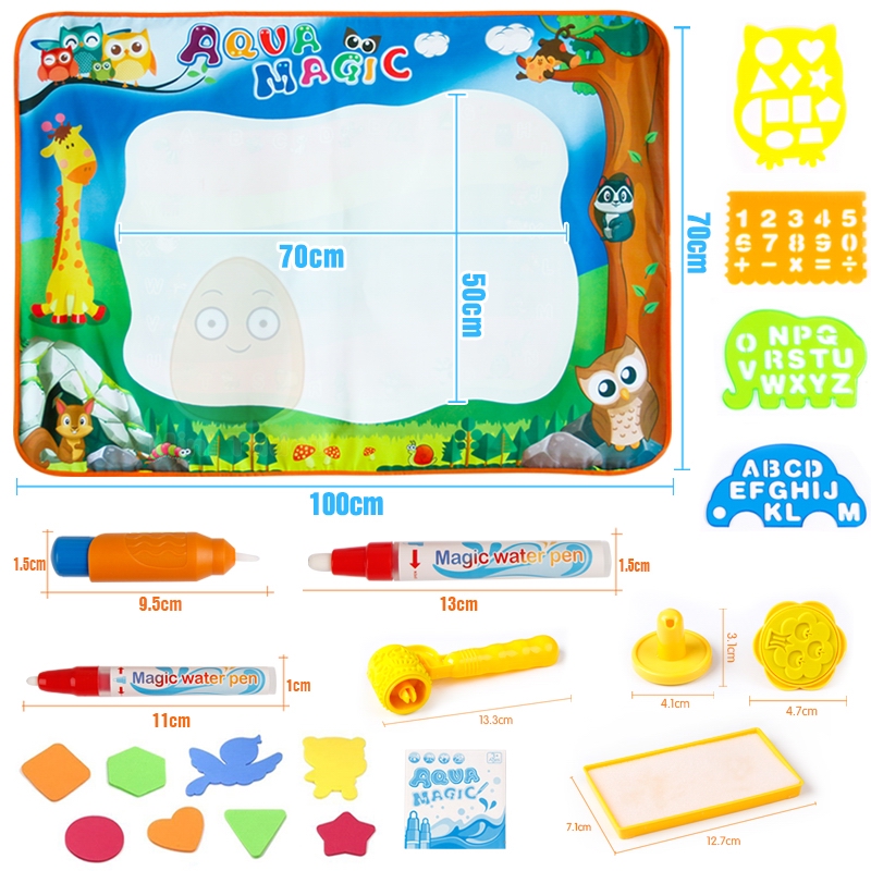 Water Toys For Boys 100*70CM Drawing Mat With Play... – Grandado