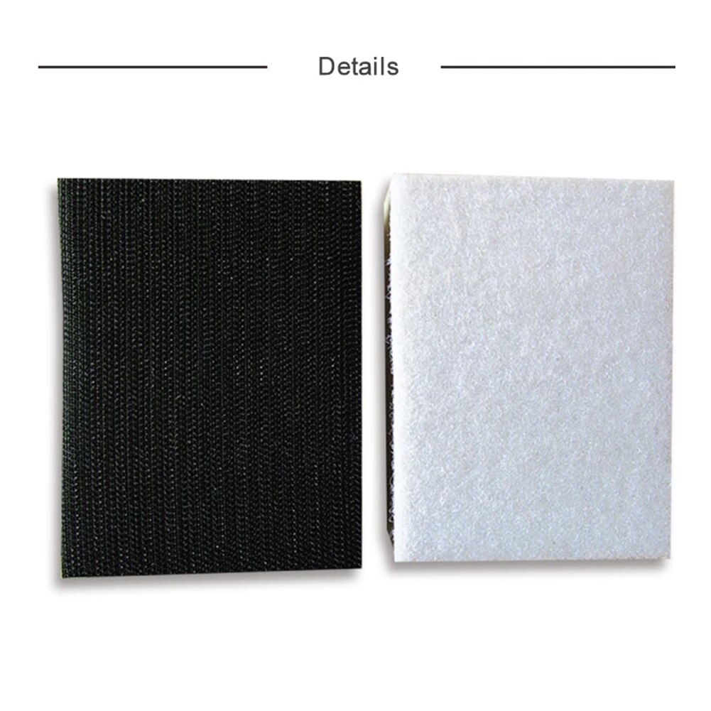 75*100mm Hook&Loop Rectangle Soft Sponge Inter... – Vicedeal