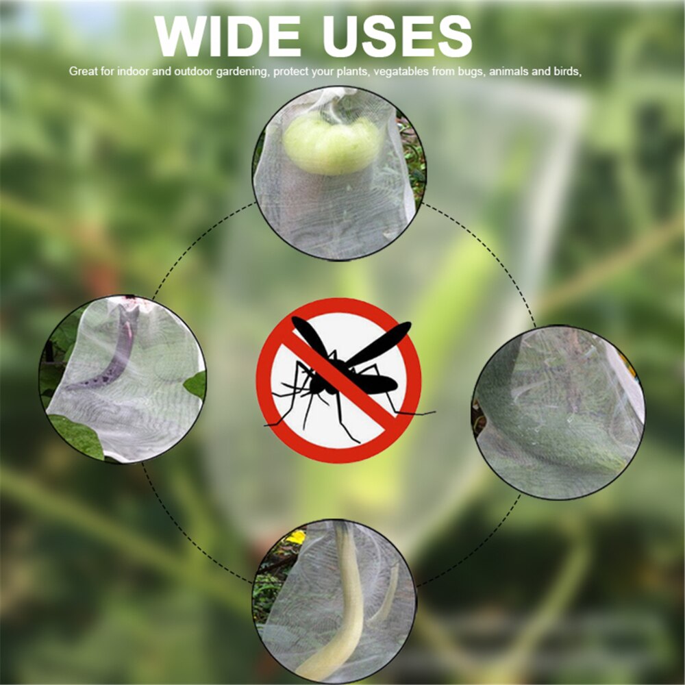 Insect Mesh Doek Insect-Proof Plantaardige Zak Tre... – Grandado