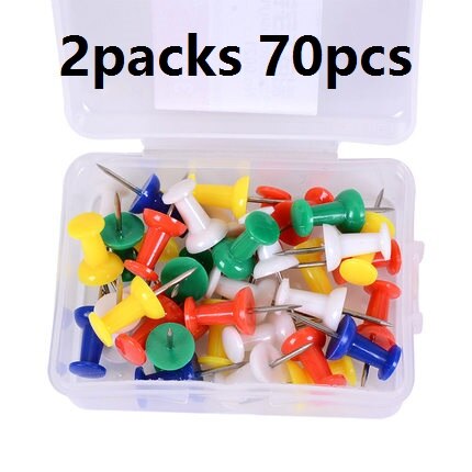 2Packs Metal Push Pin 23mm Long Plastic Tacks Maki... – Vicedeal