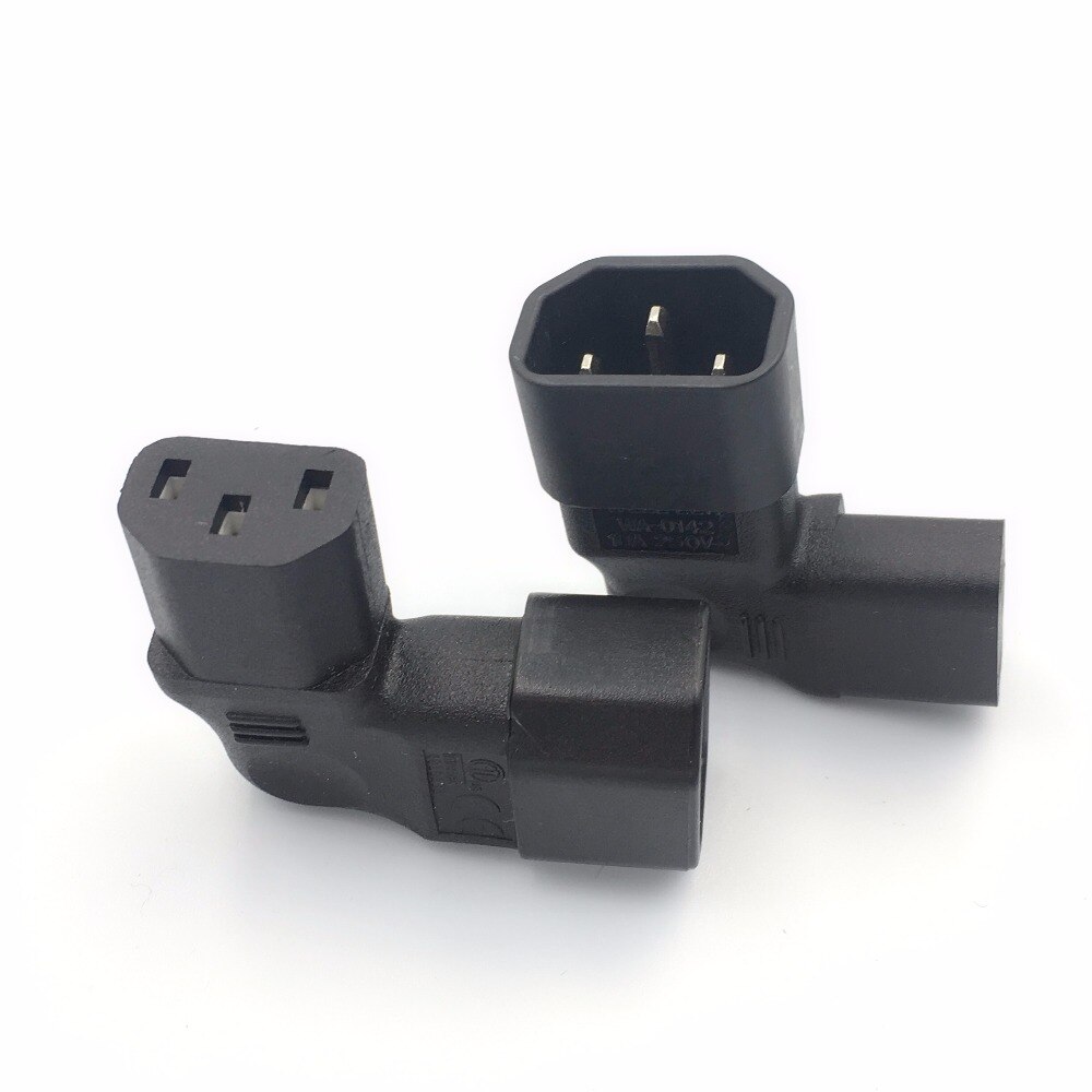 IEC Connectors IEC 320 C14 male naar C13 famale Ve... – Vicedeal