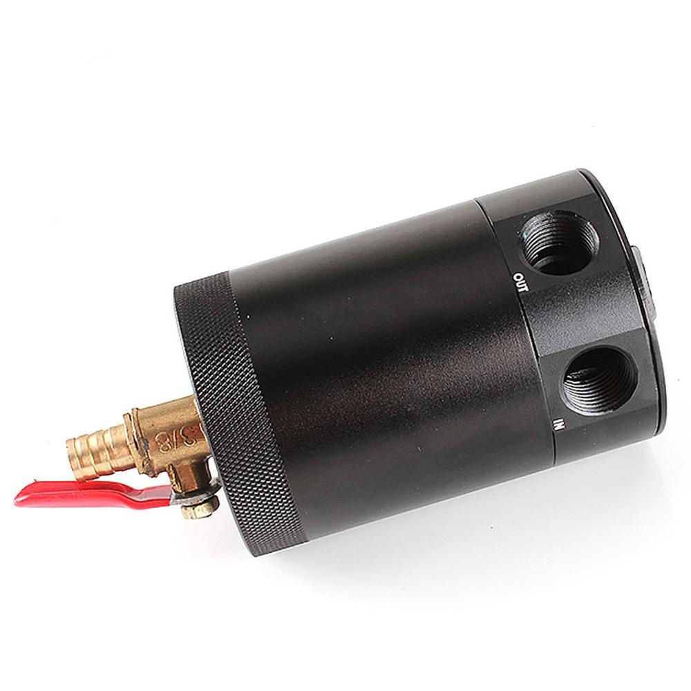 Compact Baffled Oil Catch Can 2-Port 2-hole Ventil... – Grandado