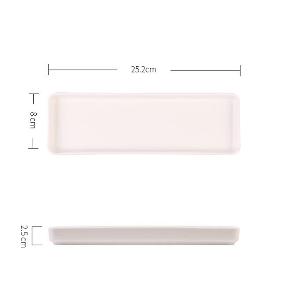 Rectangular Serving Platters Porcelain Matte Ceram... – Grandado