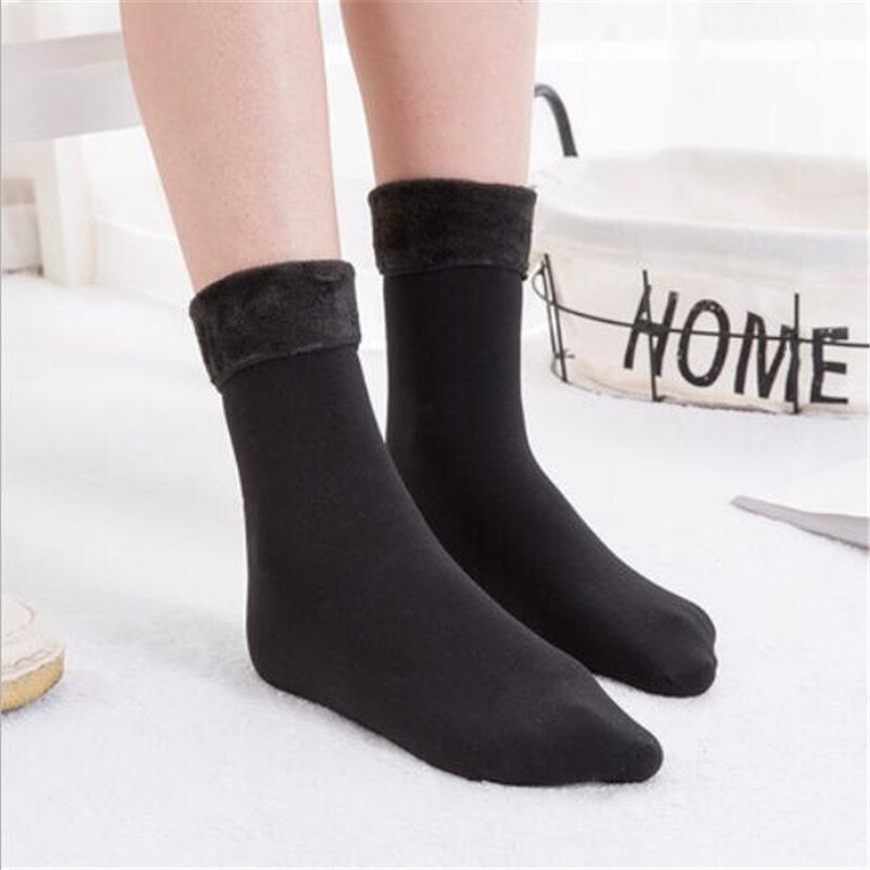 Thick socks women's winter plus velvet thick warm ... – Grandado