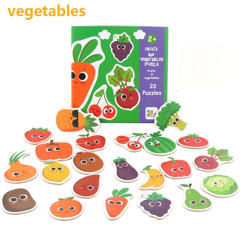 1pc Children Matching Puzzle Animal Transportation... – Grandado