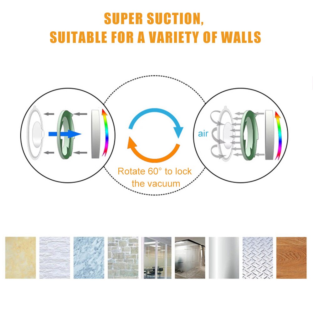 Bathroom Mirror Wall Mounted Makeup Mirror ABS 360... – Vicedeal