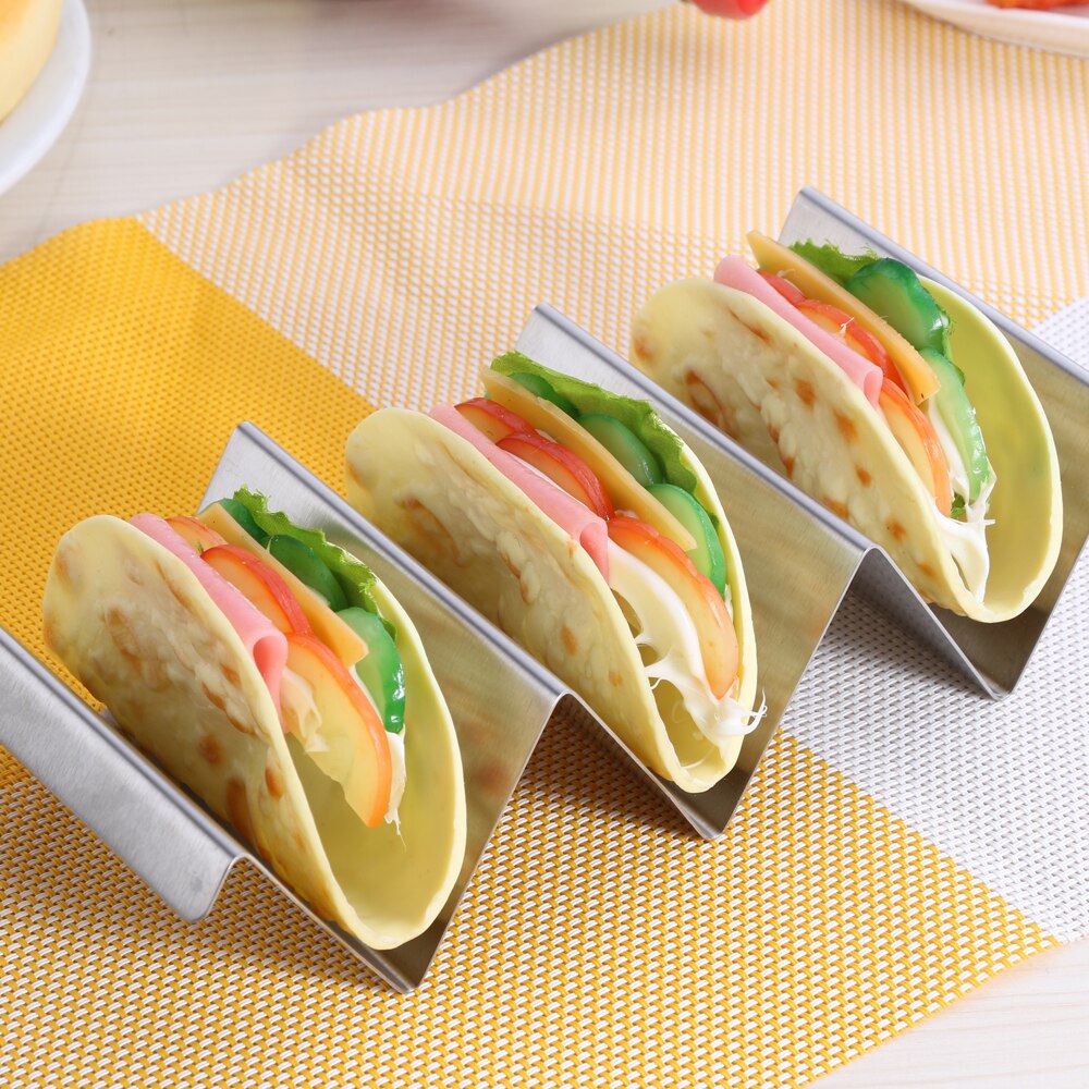 Keuken Taco Holder Stand Rvs Taco Rekken Tortilla ... – Grandado