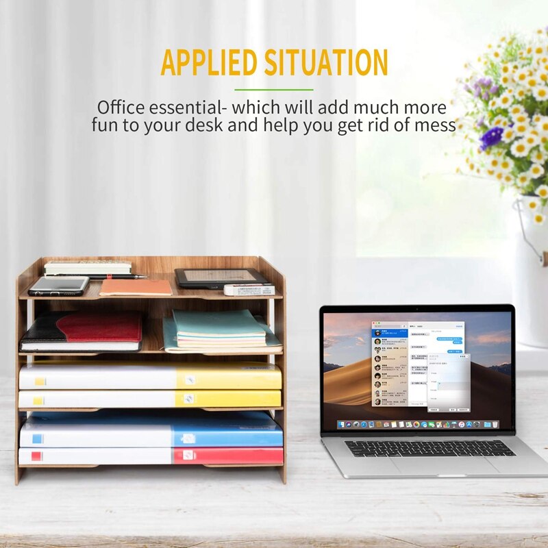 File Sorter A4 Document Desk Tidy Organizer Storag... – Vicedeal