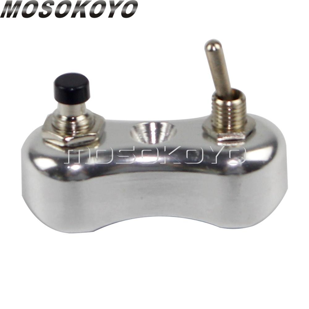 Vintage Messing 7/8 "1" Lenker Schalter Push Butto... – Vicedeal