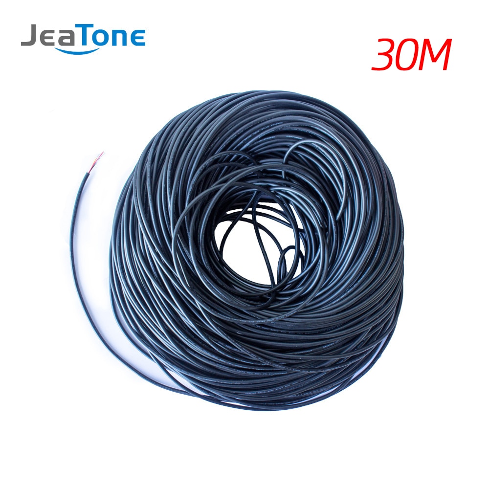 Jeatone 4 Pin Extended Cable Work For Intercom Vid... – Vicedeal