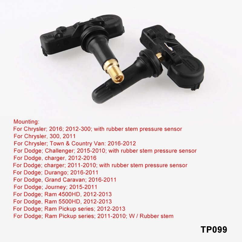 Tire Pressure Sensor TPMS Replacement for Jeep Wra... – Grandado
