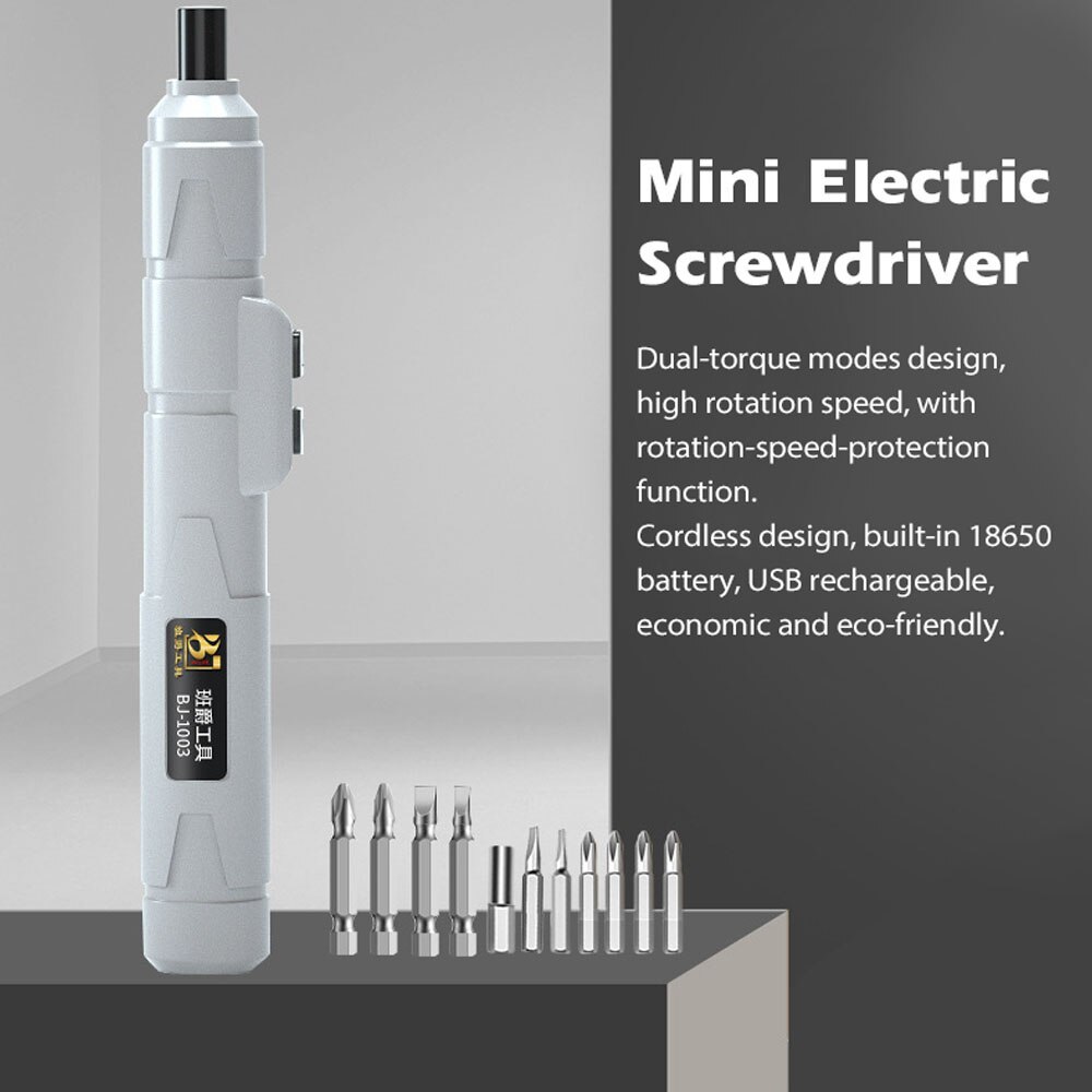 Cordless Screwdriver USB Rechargeable Electric Scr... – Vicedeal